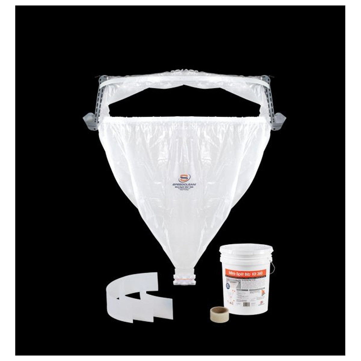 SpeedClean, Mini-Split 360 Bib Kit — HVAC100