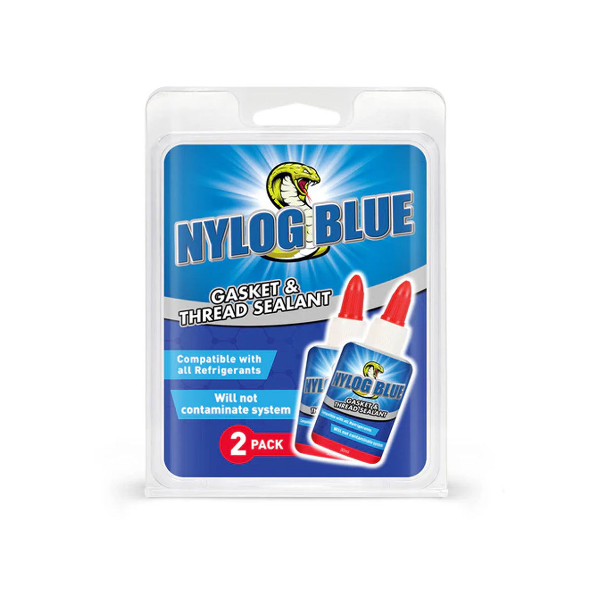 NYLOG BLUE 2 PACK — HVAC100